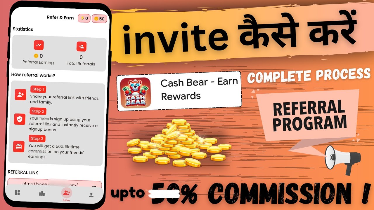 Cash Bear app referral link | Cash Bear app referral Code ! | Cash Bear ...