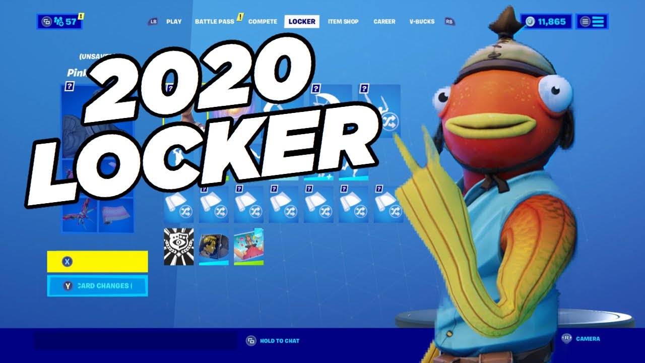 My $10,000 Chapter 2 Locker Showcase - YouTube