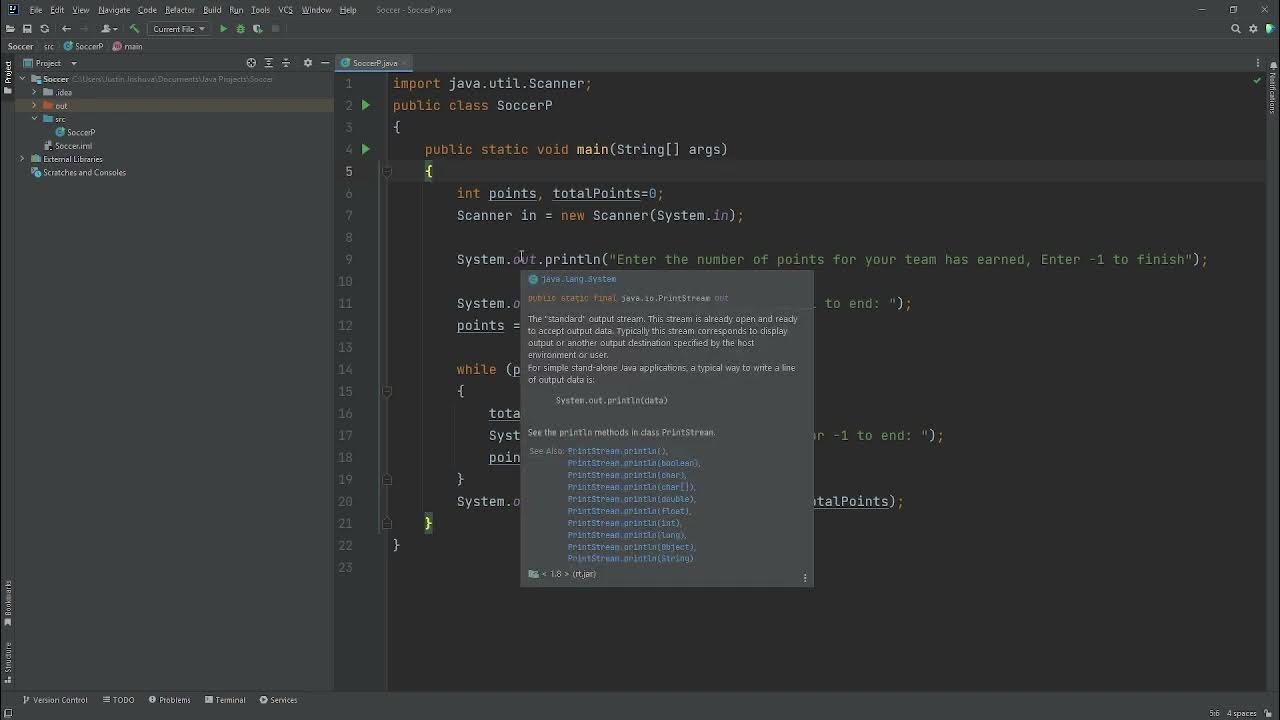 Java - Sentinel Value loop - YouTube