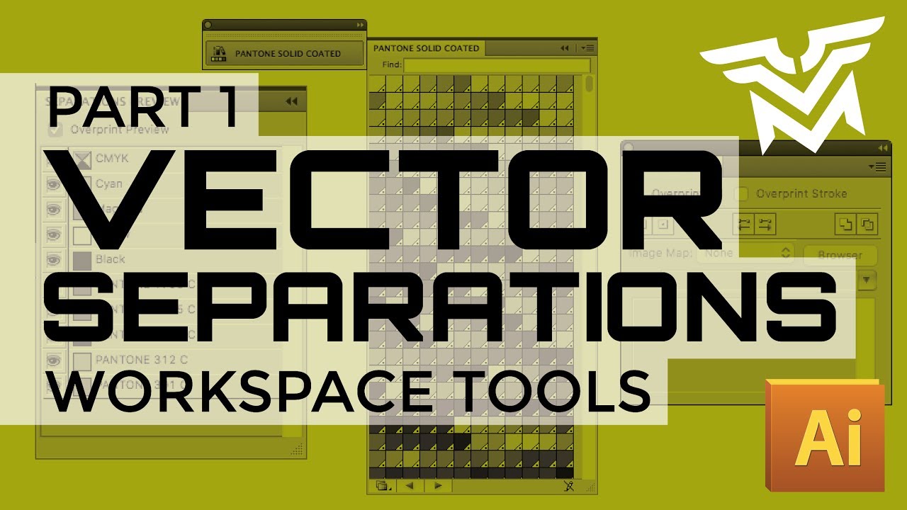 How to Make Vector Separations - Part 1 - Workspace Tools - YouTube