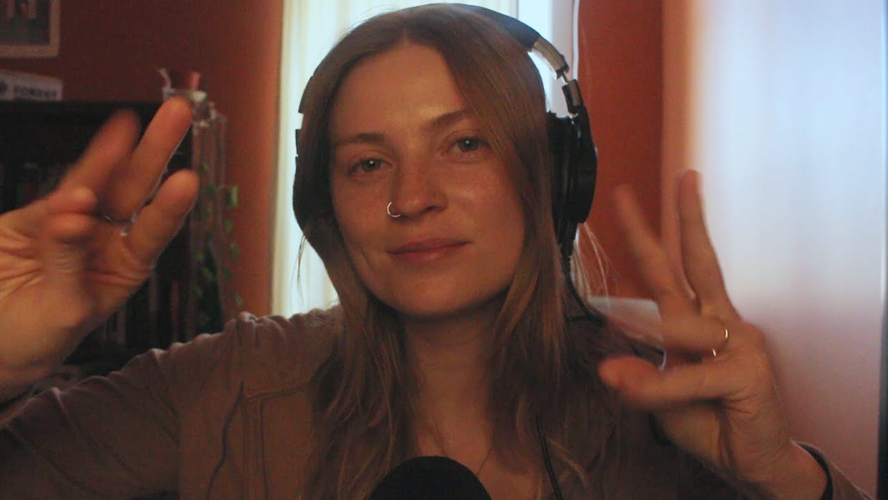 ASMR sleepy hand movements - YouTube