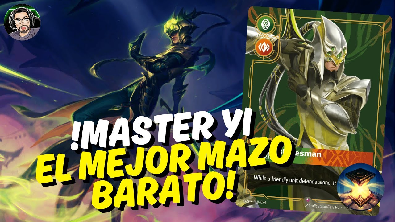 Master Yi: ¡El MEJOR mazo barato de Riftbound TCG! 💰 - YouTube