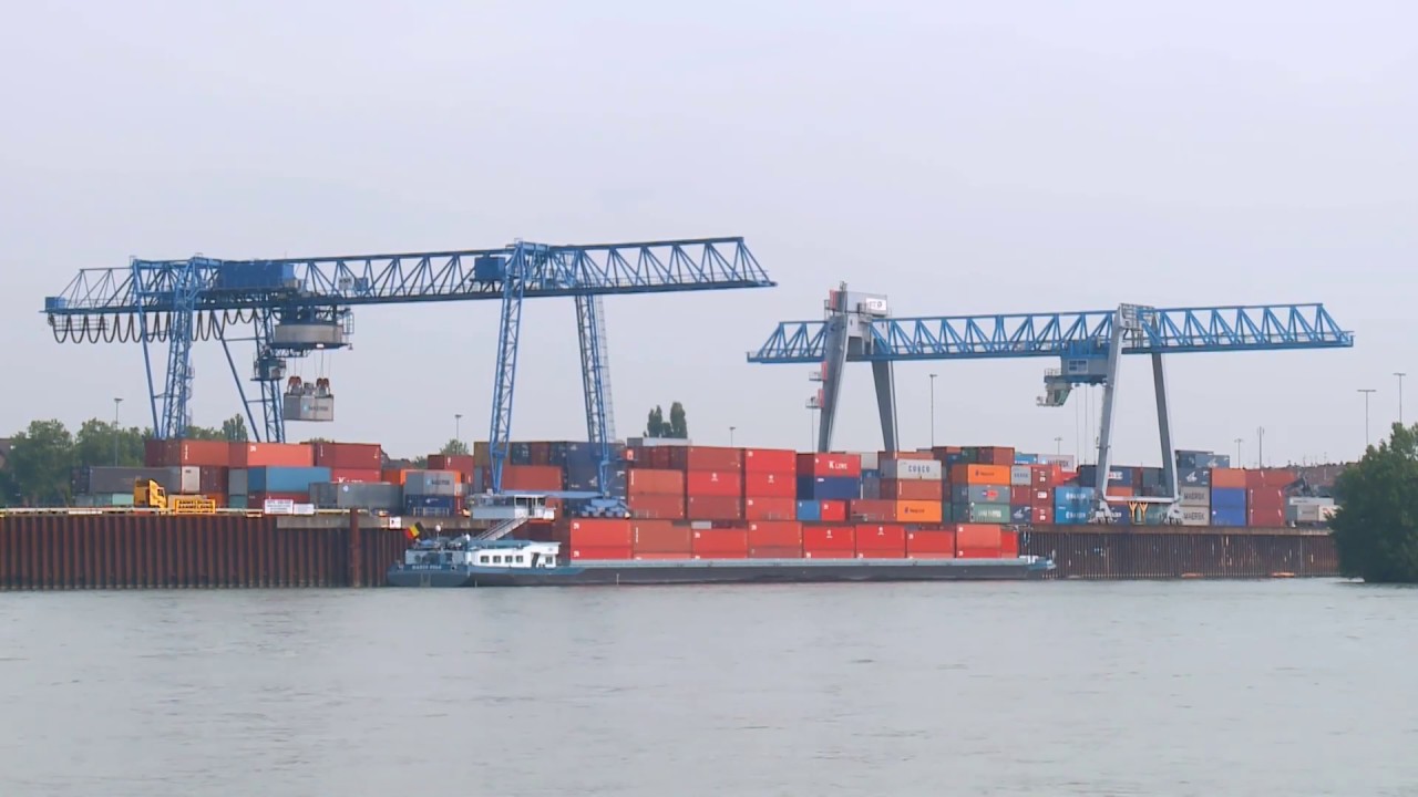 Safety at the Contargo Terminal Emmerich-Rhein-Waal-Lippe - YouTube