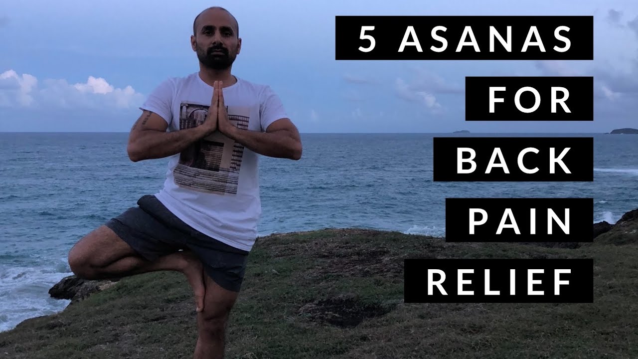 5 asanas for back pain relief - YouTube