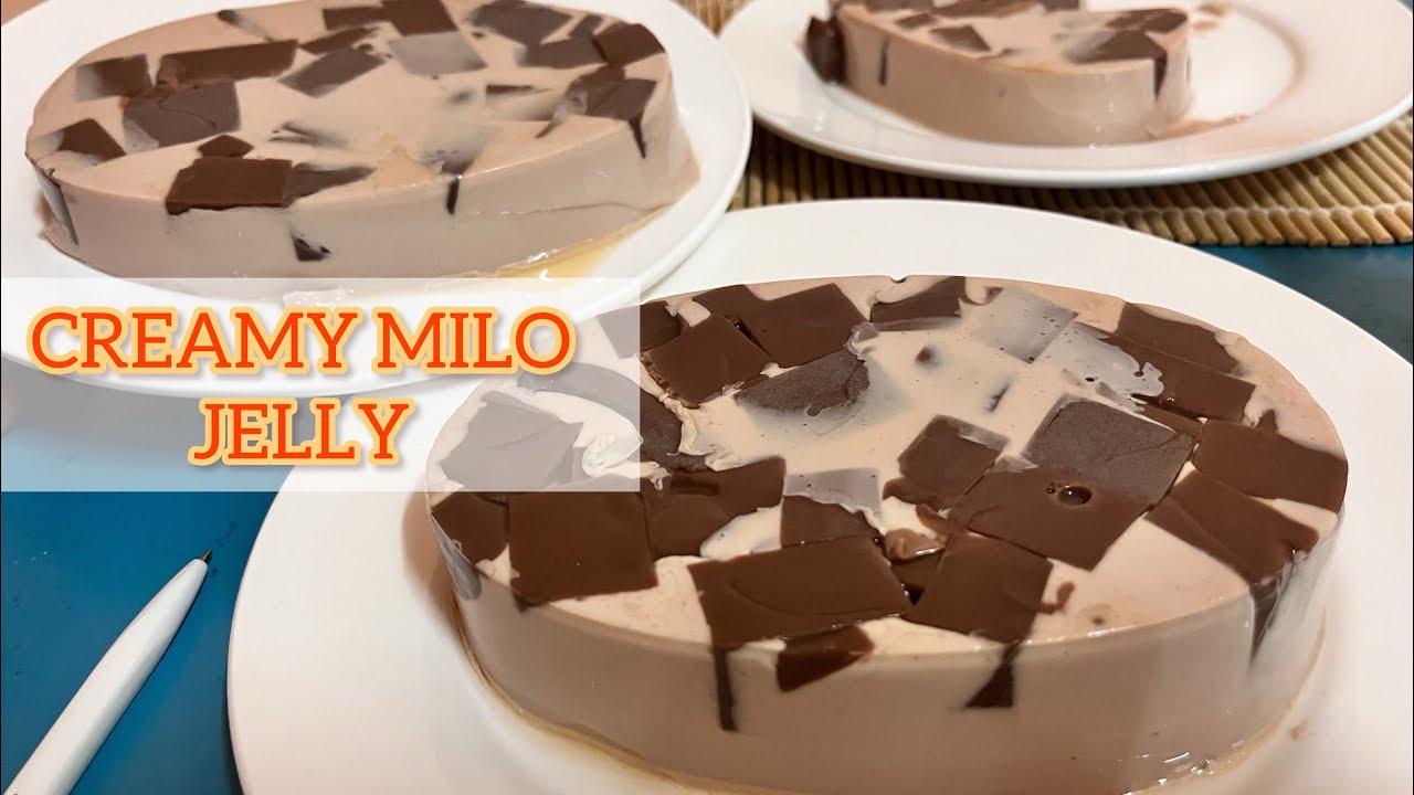 CREAMY MILO JELLY // MILO GINAWANG MASARAP NA DESSERT? - YouTube