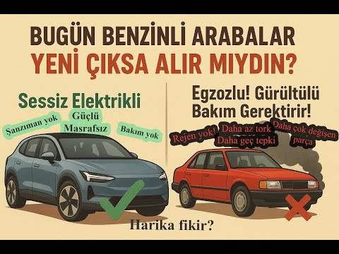 Benzinli arabalar bugün üretilmeye başlansaydı ne düşünürdük? Hadi tersten bakalım!