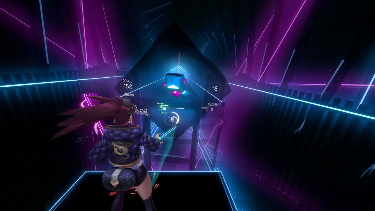 [Beat Saber] KDA- Popstars (Faster Song Modifier) (Custom song Ver ...