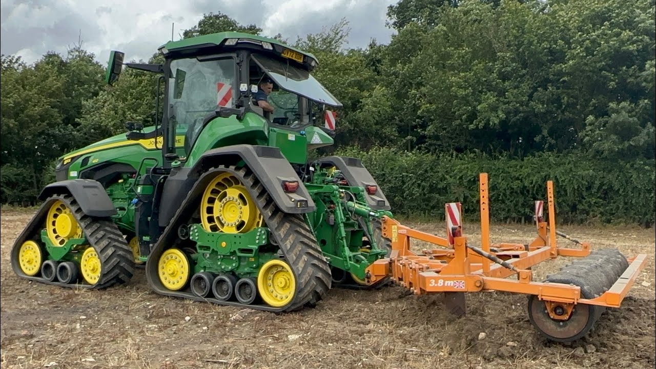 FARM UPDATE 158 JD8RX SUBSOILING, ROGUING CONTINUES, MOVING SUGAR BEET ...