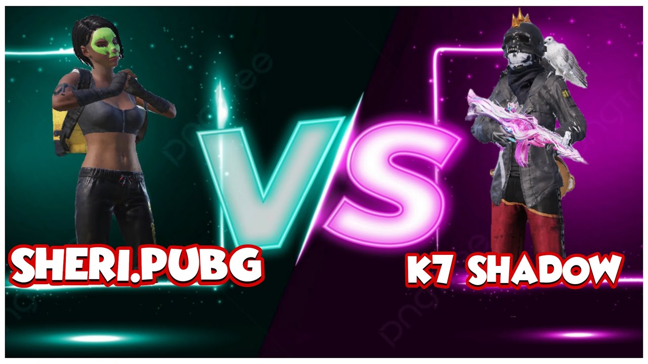 SHERI.PUBG VS "K7"SHADOW😈 IRAN PING VS UAE PING 🔥 BEST FIGHT IN TDM ...