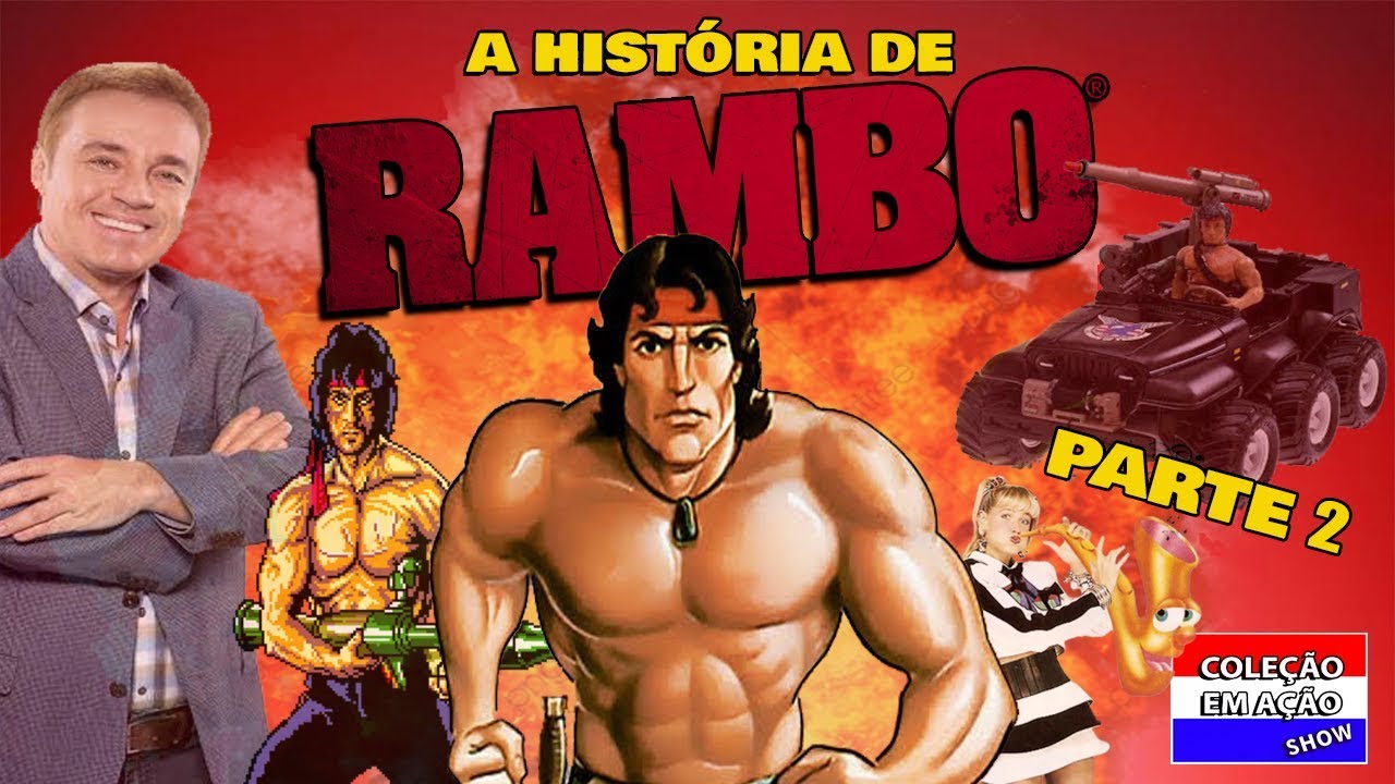 A História do Rambo - O Desenho, brinquedos, Games e um Concurso! - YouTube
