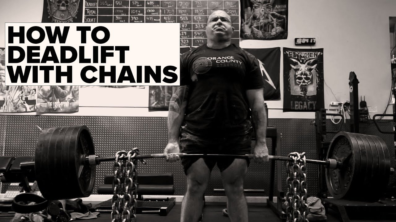 How to Deadlift with chains - YouTube