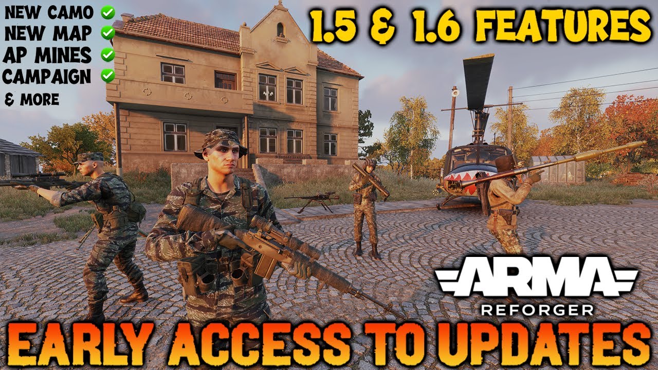 ARMA REFORGER FUTURE CONTENT REVEALED | 1.6 Features & Updates - YouTube