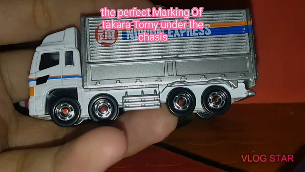 Takara Tomy/Tomica #77 Hino Profia Panel Truck Nippon express toy ...