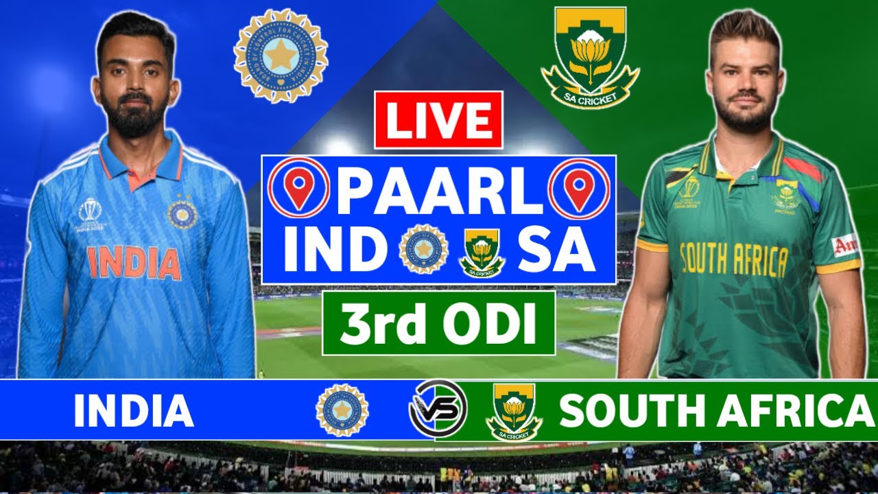 IND v SA 3rd ODI Live Scores | India v South Africa 3rd ODI Live Scores ...