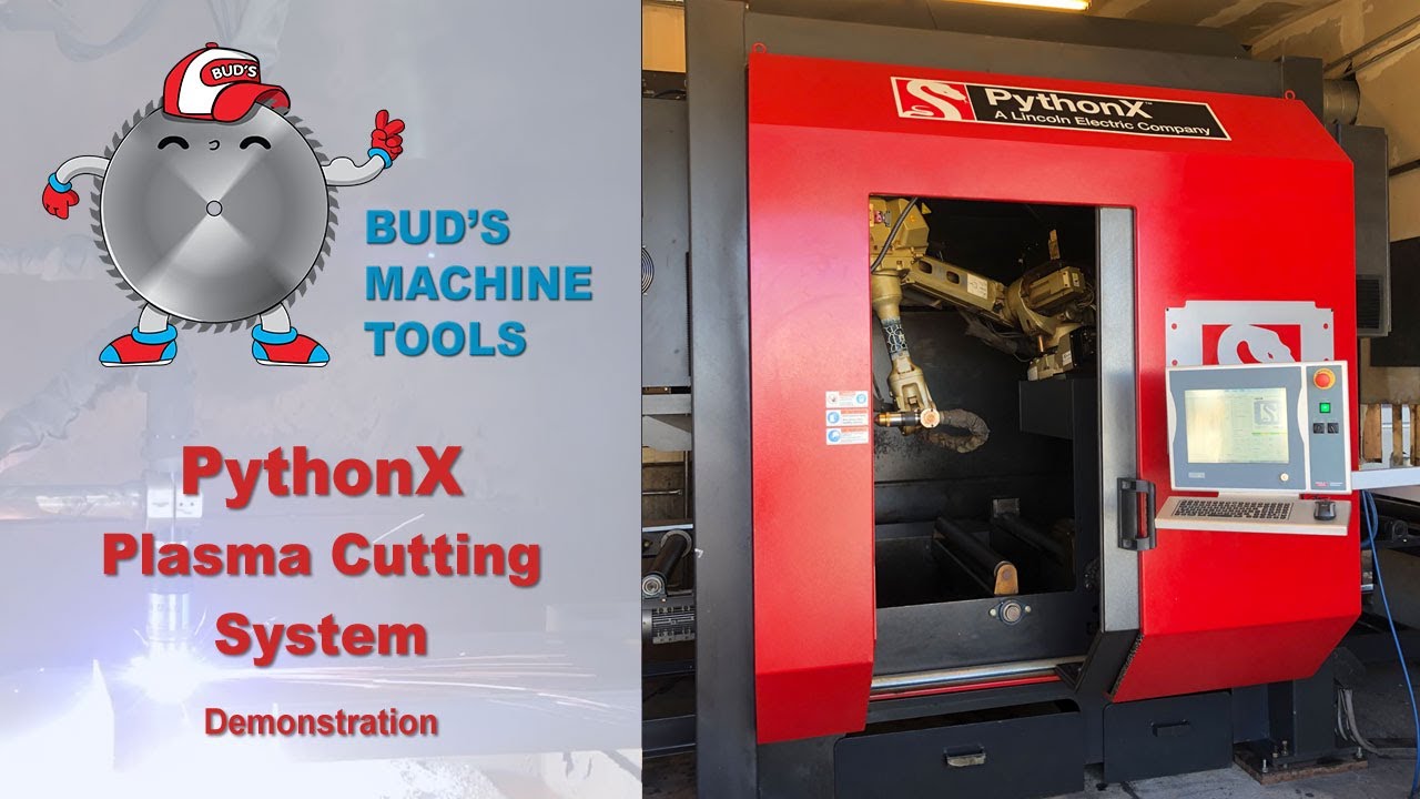 PythonX Plasma Cutting System Demo - YouTube