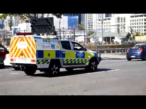 RACQ TRU unit arriving - YouTube