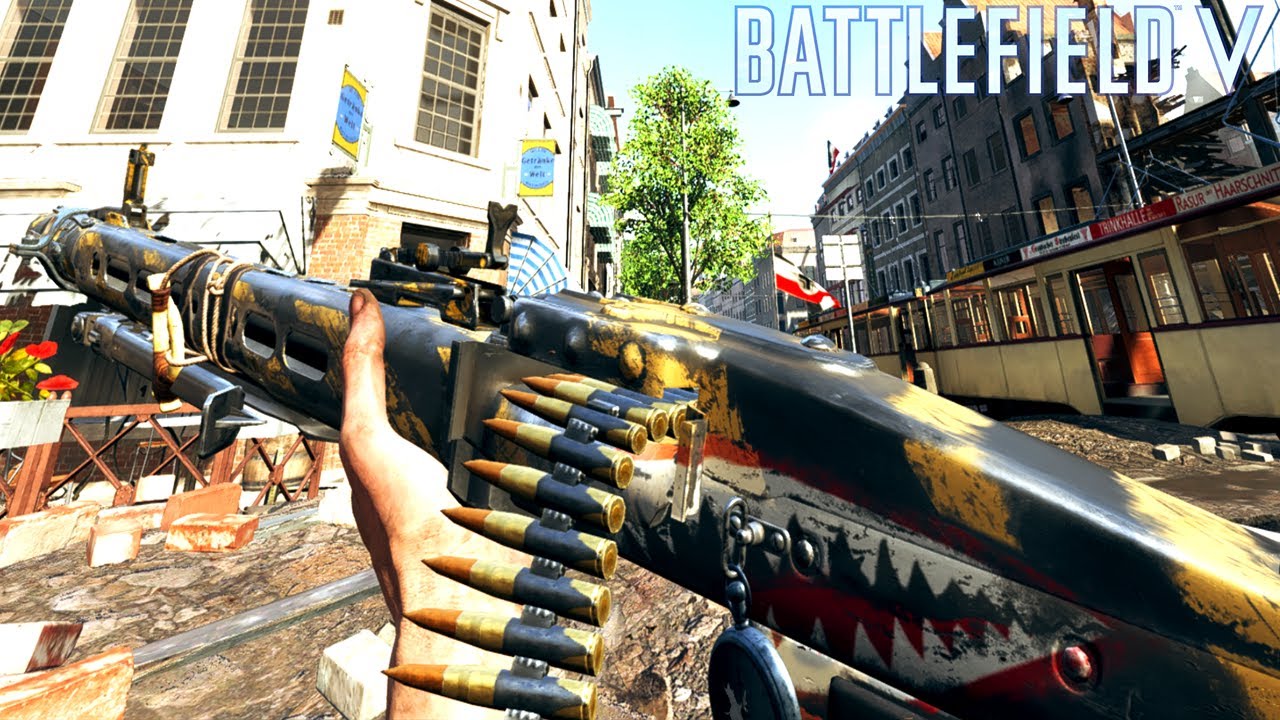 弾幕正義"MG42"で味方をカバーしまくる。【BATTLEFIELD" V-BFV" 実況】 - YouTube