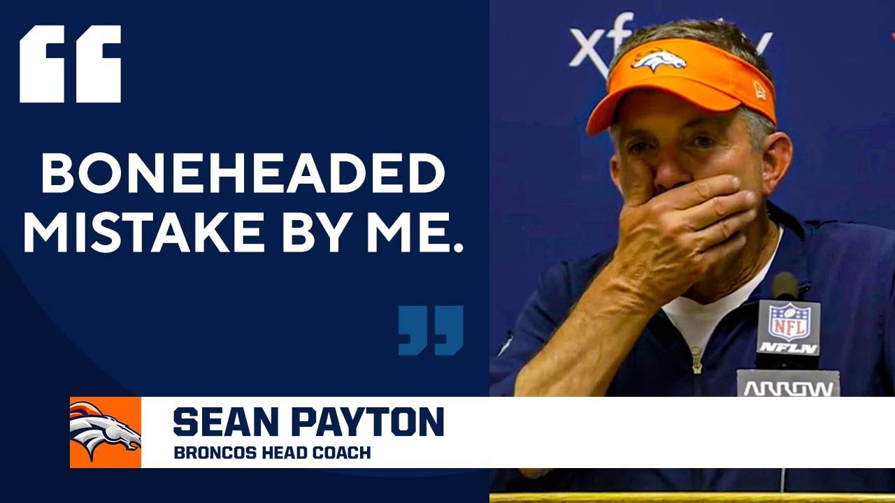 Sean Payton FRUSTRATED On Decisions He Made In Loss To Chiefs On TNF I ...