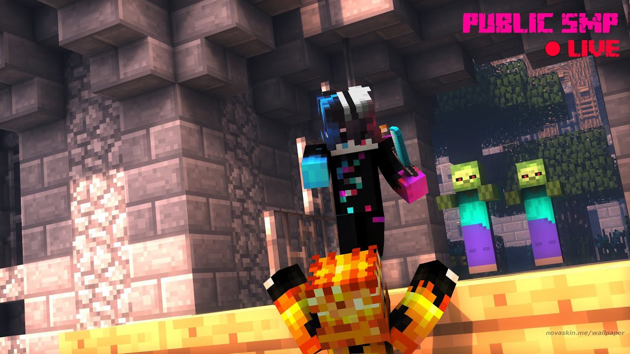 MINECRAFT LIVE | PUBLIC SMP JOIN TO PLAY JAVA+PE #minecraftlivestream # ...