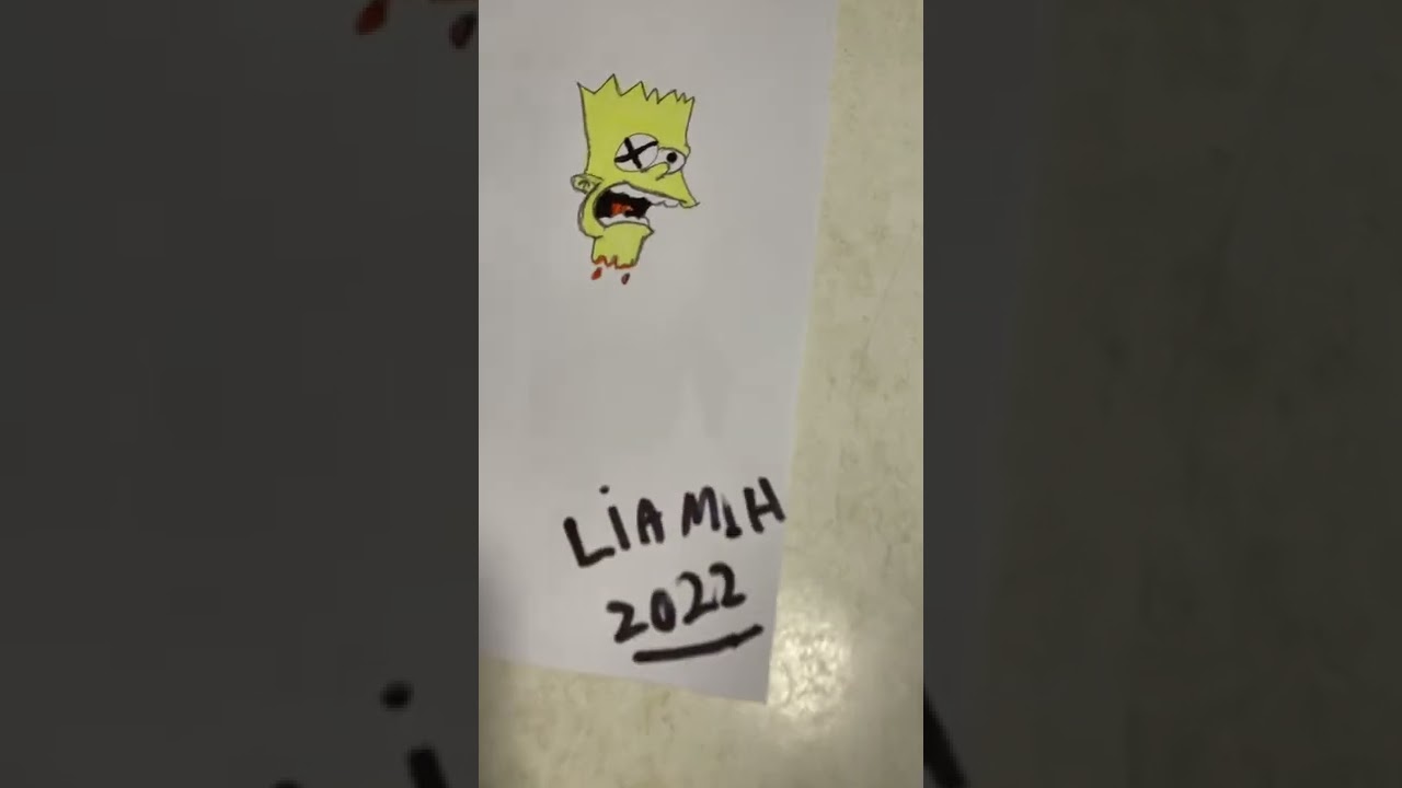 Headless Bart Simpson art - YouTube