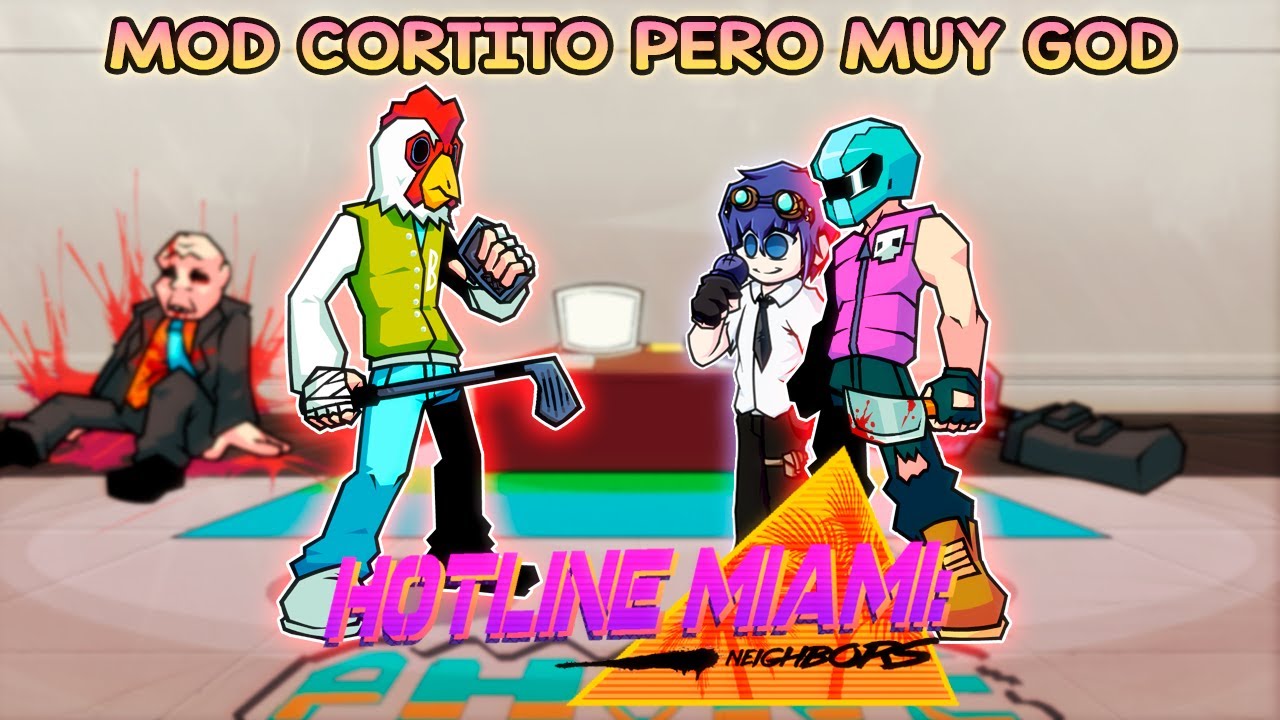 【FNF】HOTLINE MIAMI: NEIGHBORS | ¡EL MEJOR MOD BASADO EN ESTE JUEGO ...