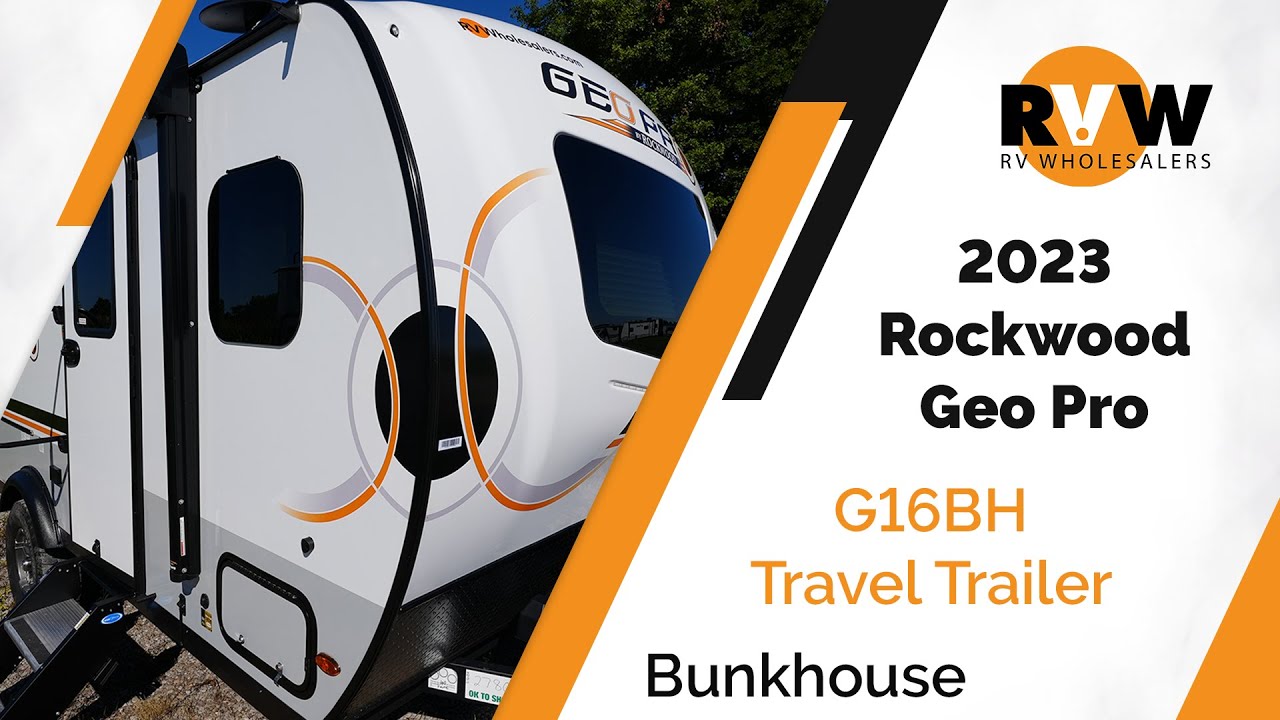 2023 Rockwood Geo Pro G16BH Travel Trailer Walk-Through - YouTube