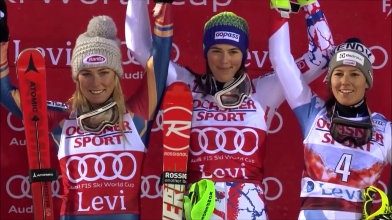 Waiting for LEVI Slalom Audi Fis Alpine Ski World Cup 2018 2019 Finland ...