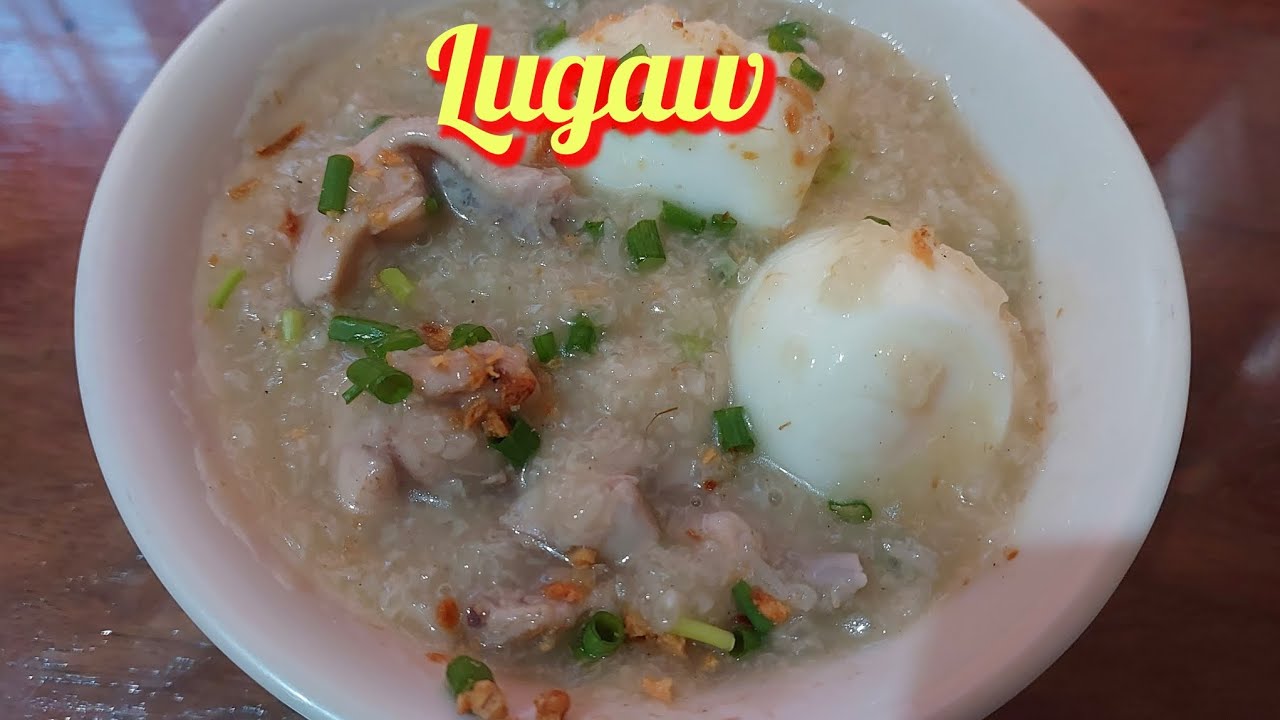 Lugaw [simple recipe] - YouTube