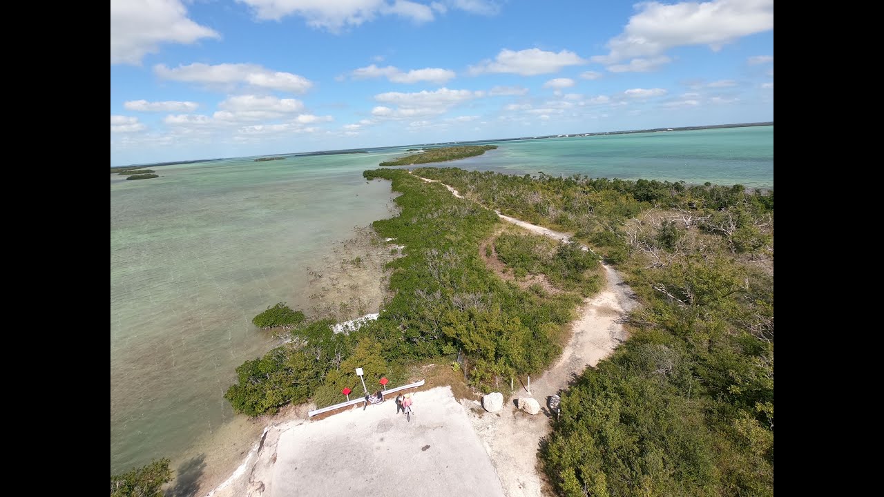 Summerland Key Bike Trail North of US1 - YouTube