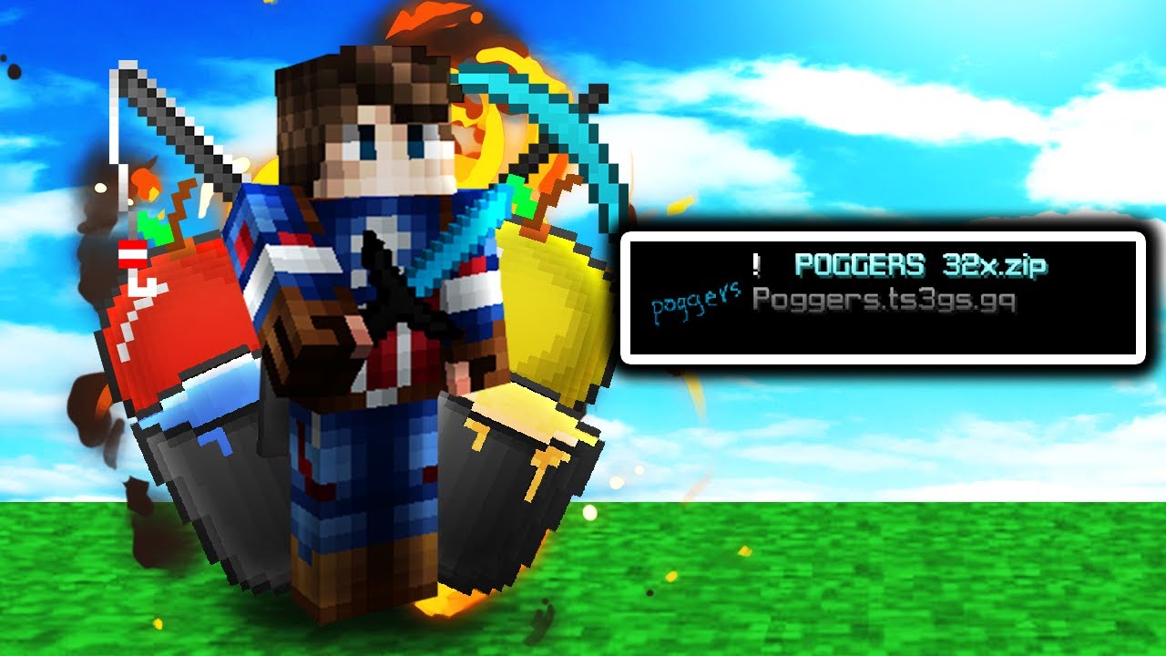 POGGERS [32x] 🏹 | Texture Pack Release! - YouTube