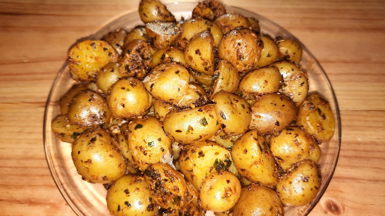 Papas cocktail en sarten | Papas salteadas - YouTube
