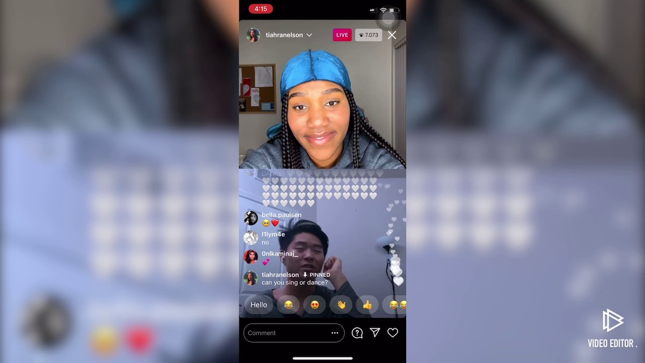 Tiahra Nelson’s IG live/talent show On 01/23/2021 - YouTube