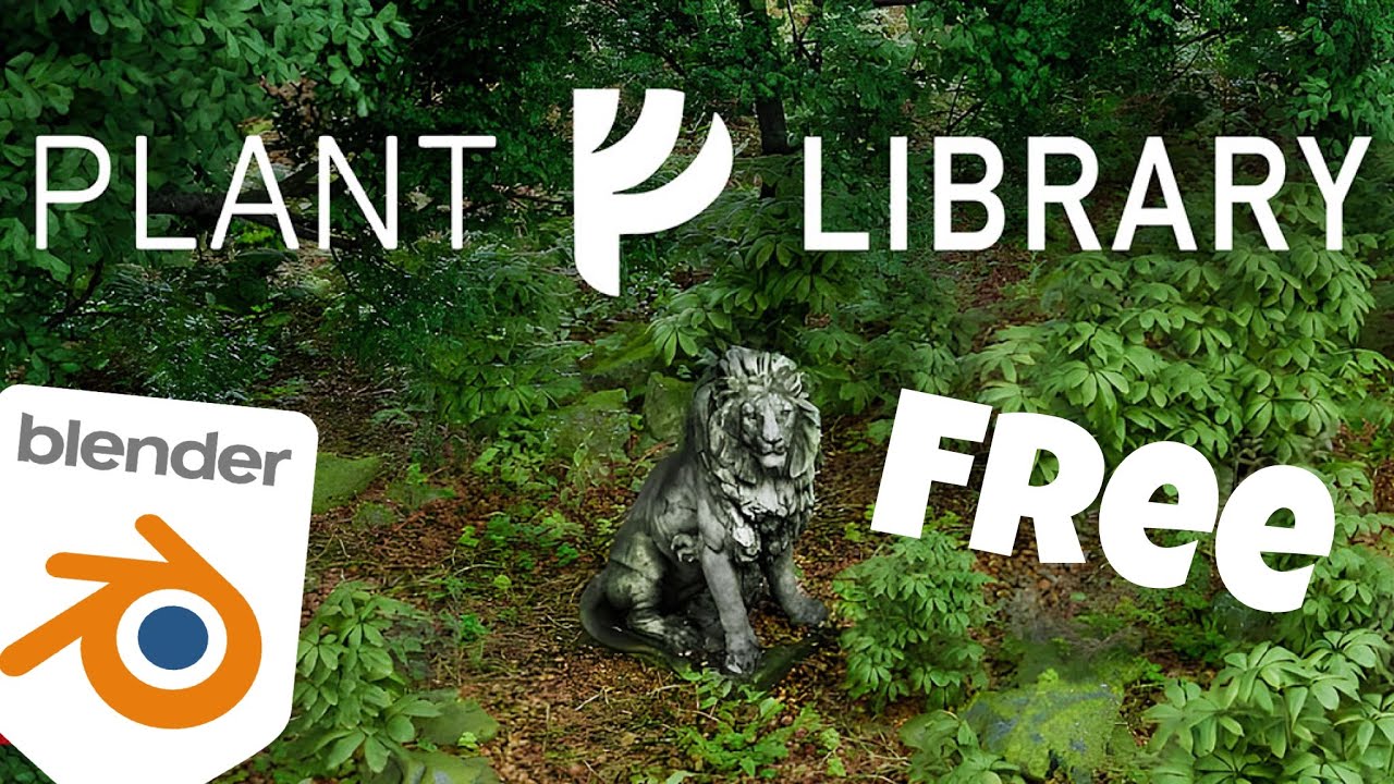 FREE Plants, Grass & Trees Assets For Blender - YouTube