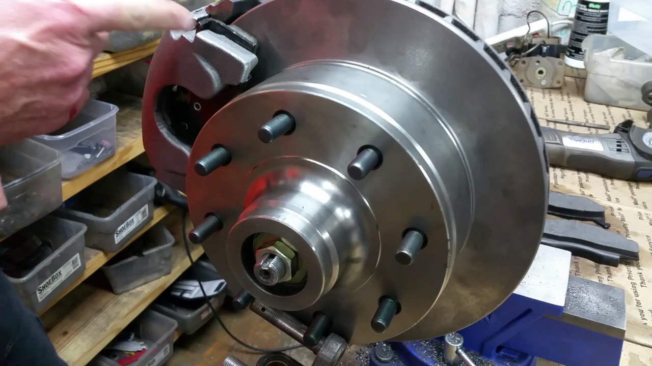 DODGE D200 TRUCK DISC BRAKE PAD FIX by TheRamManINC.com - YouTube