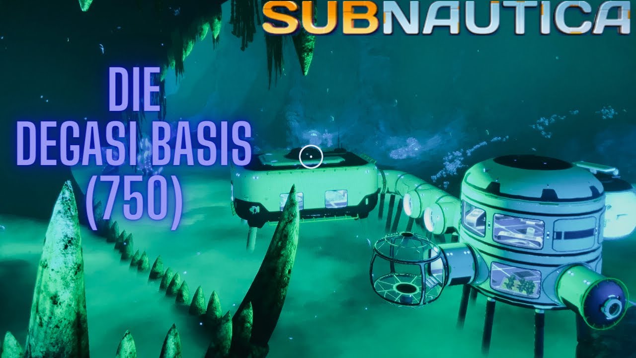 BumBlebee Baut | Die Degasi Basis (750m) - Subnautica Base Building ...