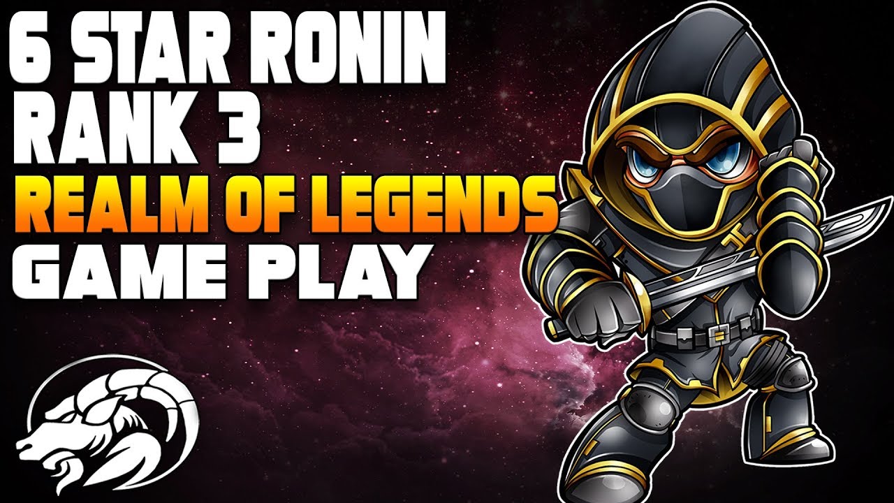 Ronin 6 Star Rank 3 Realm of Legends Game Play | MCOC - YouTube