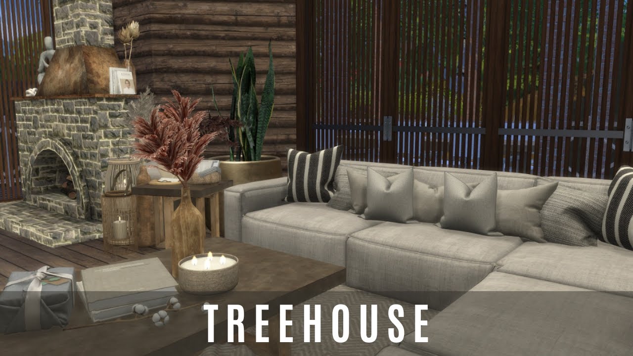 TREEHOUSE | THE SIMS 4 | SPEED BUILD | C - YouTube