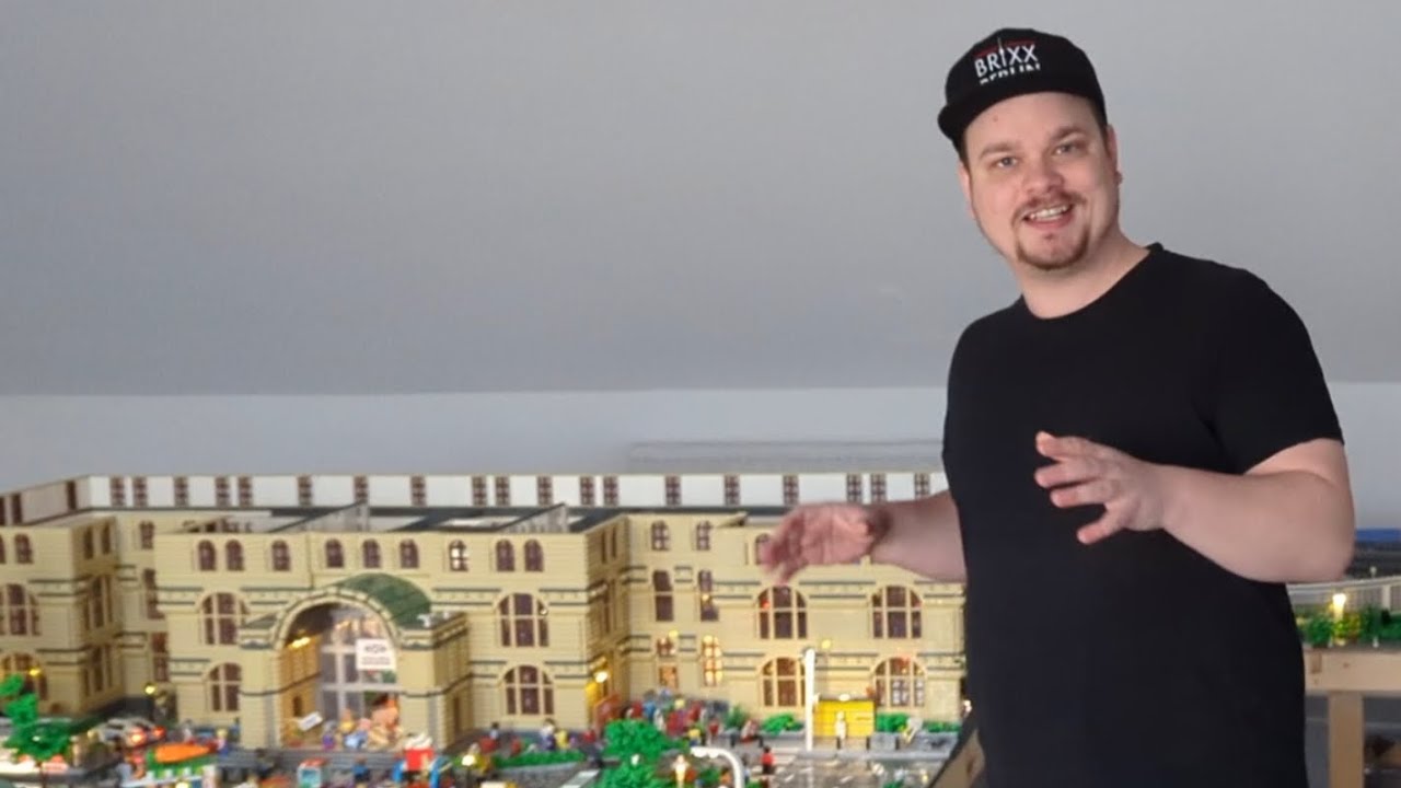 Gary von LEGO® Masters und Brixx Berlin besucht die Brick World! - YouTube