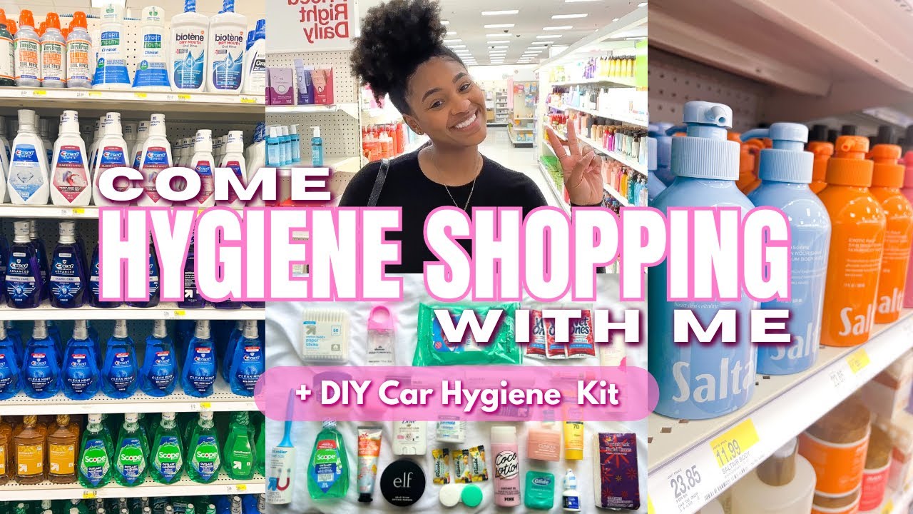 COME HYGIENE SHOPPING W/ ME ⎮ Target & Amazon Essentials + Car Hygiene ...