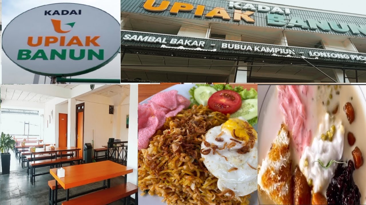 KADAI UPIAK BANUN BUKITTINGGI ||| SARAPAN LENGKAP - YouTube