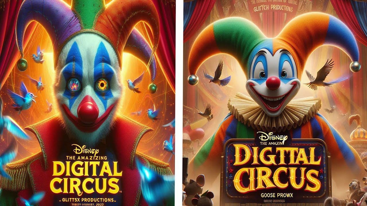 AI Disney Pixar Posters with Amazing Digital Circus - Unveiling the ...