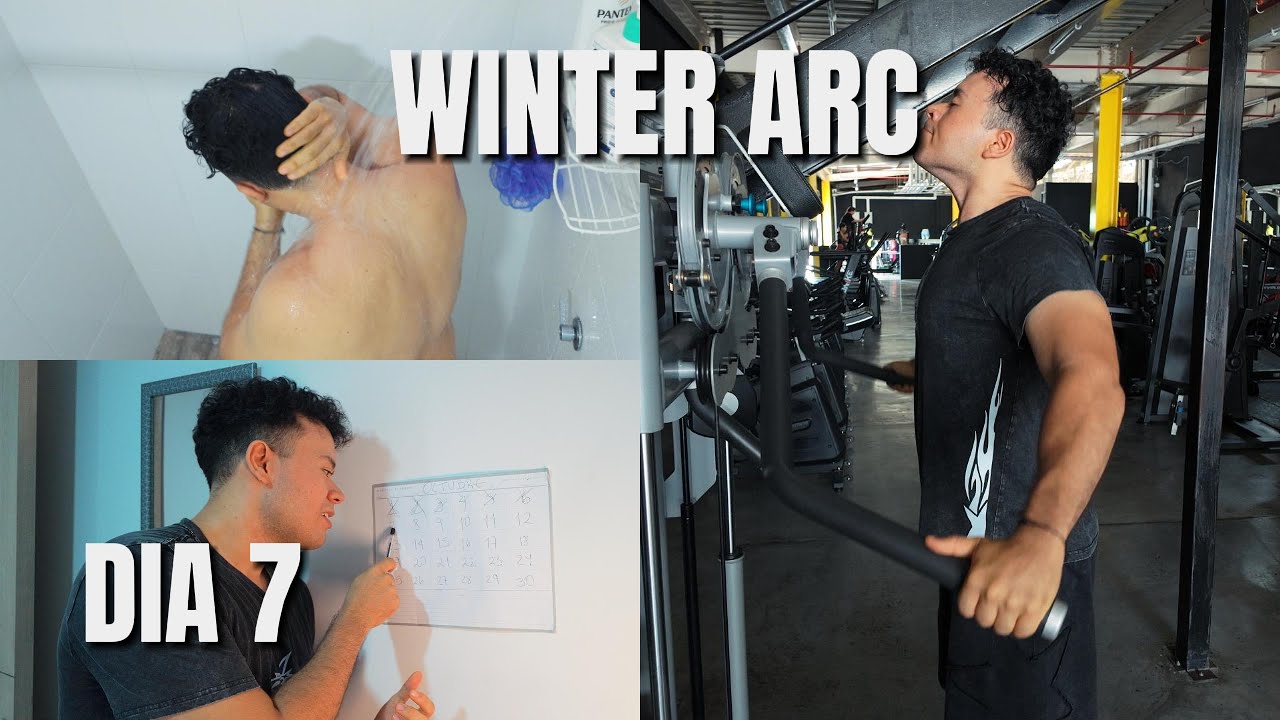 Esta es mi Rutina para el Winter Arc - Dia 7 - YouTube