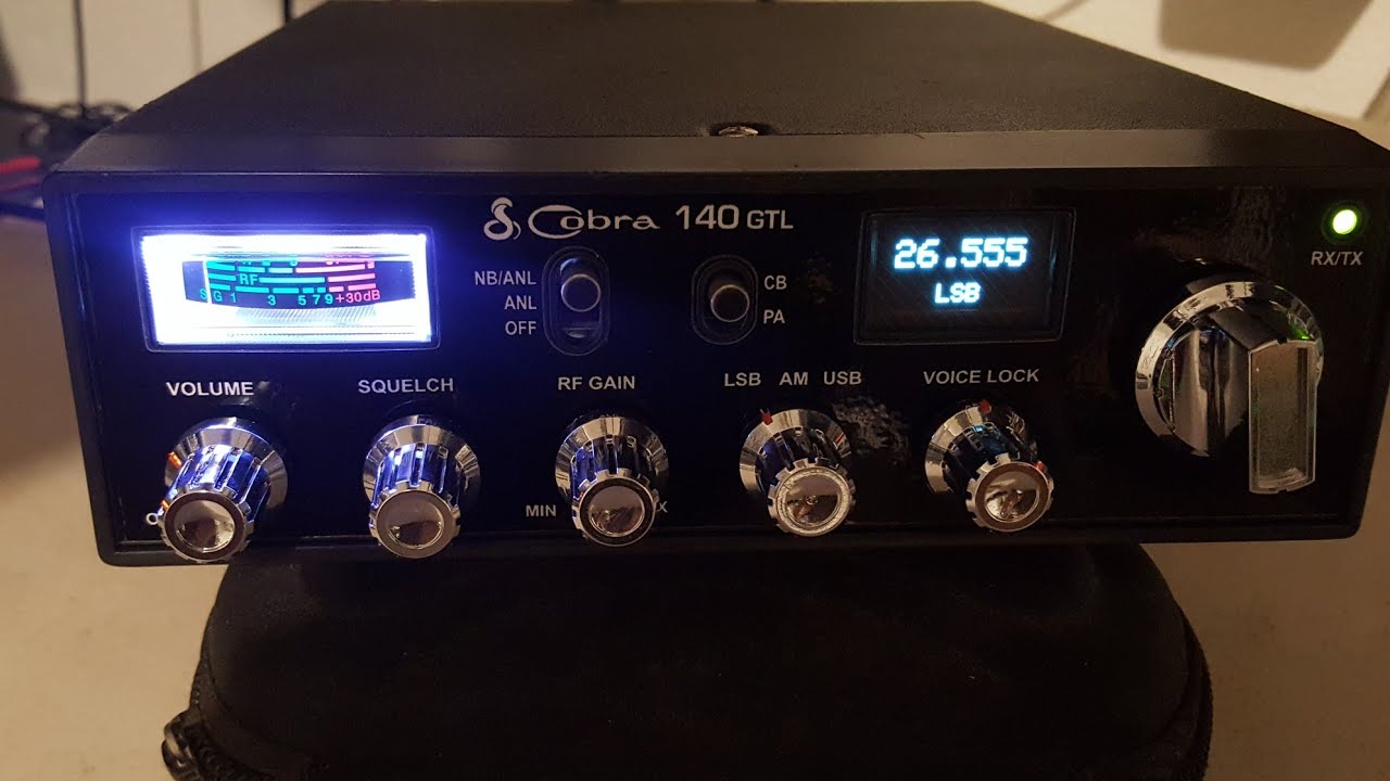 Cobra 140 GTL DIGITAL 26 a 28 Mhz - YouTube