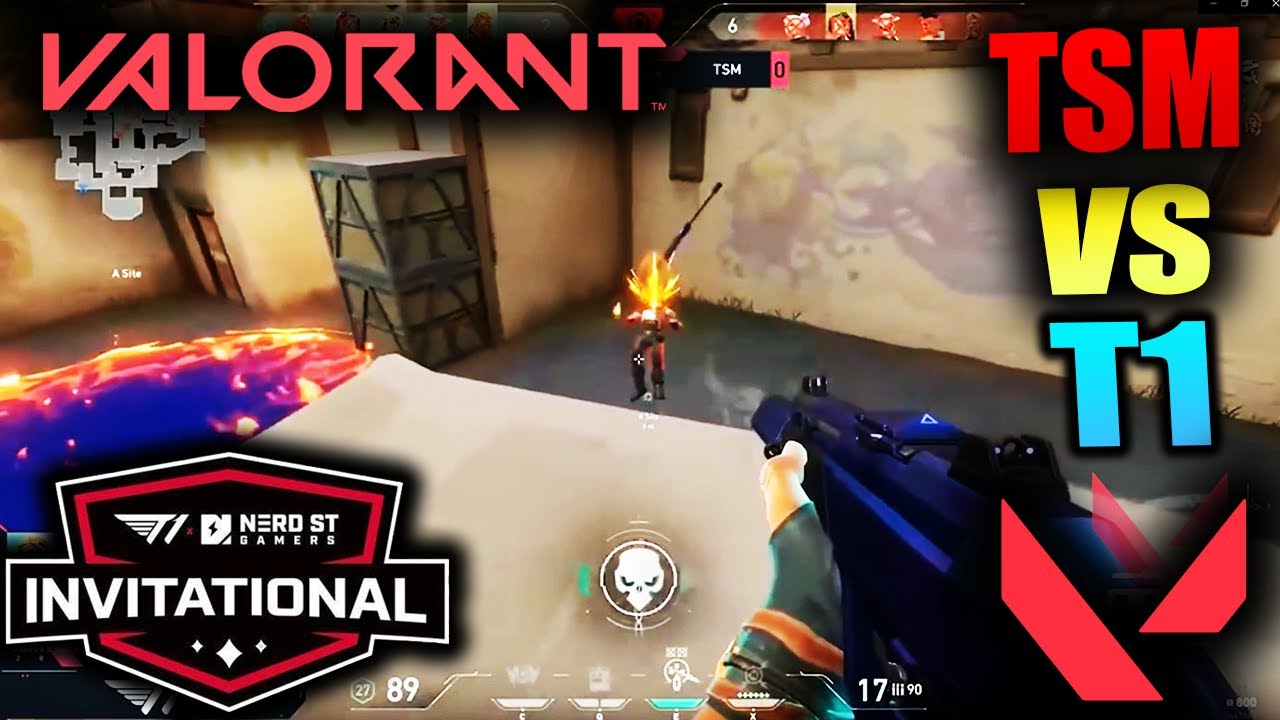T1 vs TSM Game 1 - T1 Invitational (Valorant Esports Tournament) - YouTube