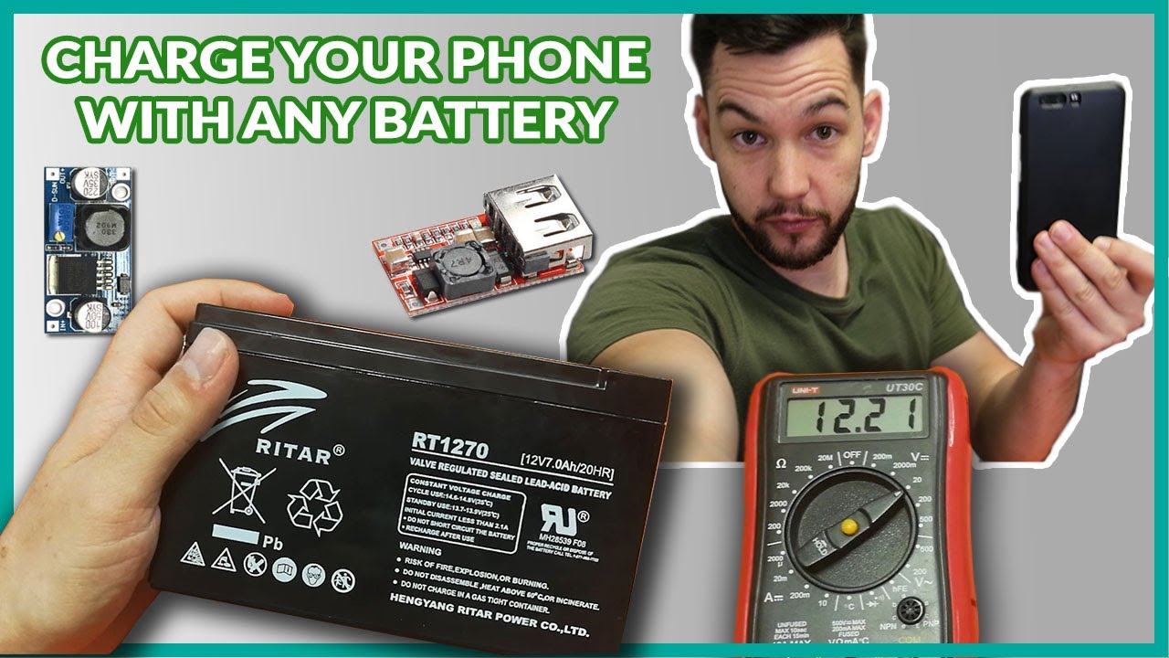 Electronics 101: Step-Down Converters (CHARGE YOUR PHONE WITH ANY ...