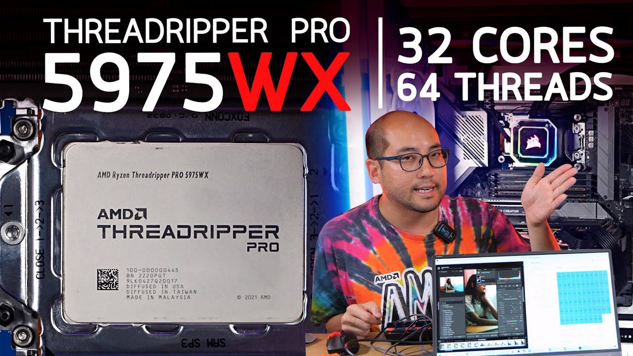 รีวิวโคตร Multitasking กับซีพียู AMD Ryzen Threadripper Pro 5975WX ตัด ...