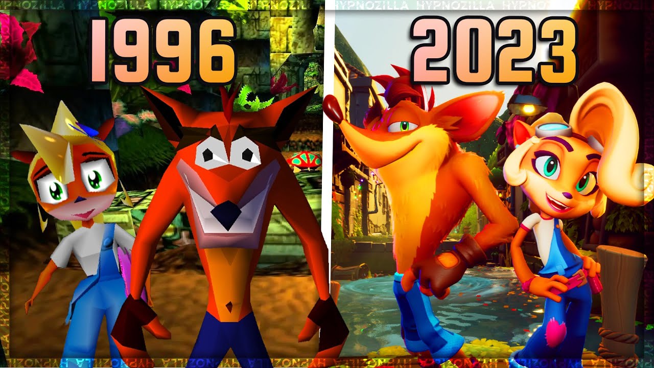 🌀 The Evolution of Crash Bandicoot Games [1996–2023] - YouTube