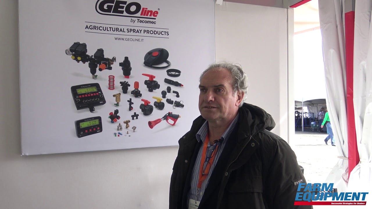 Geoline by Tecomec Showcases their Spraying and Fertilizer Application ...