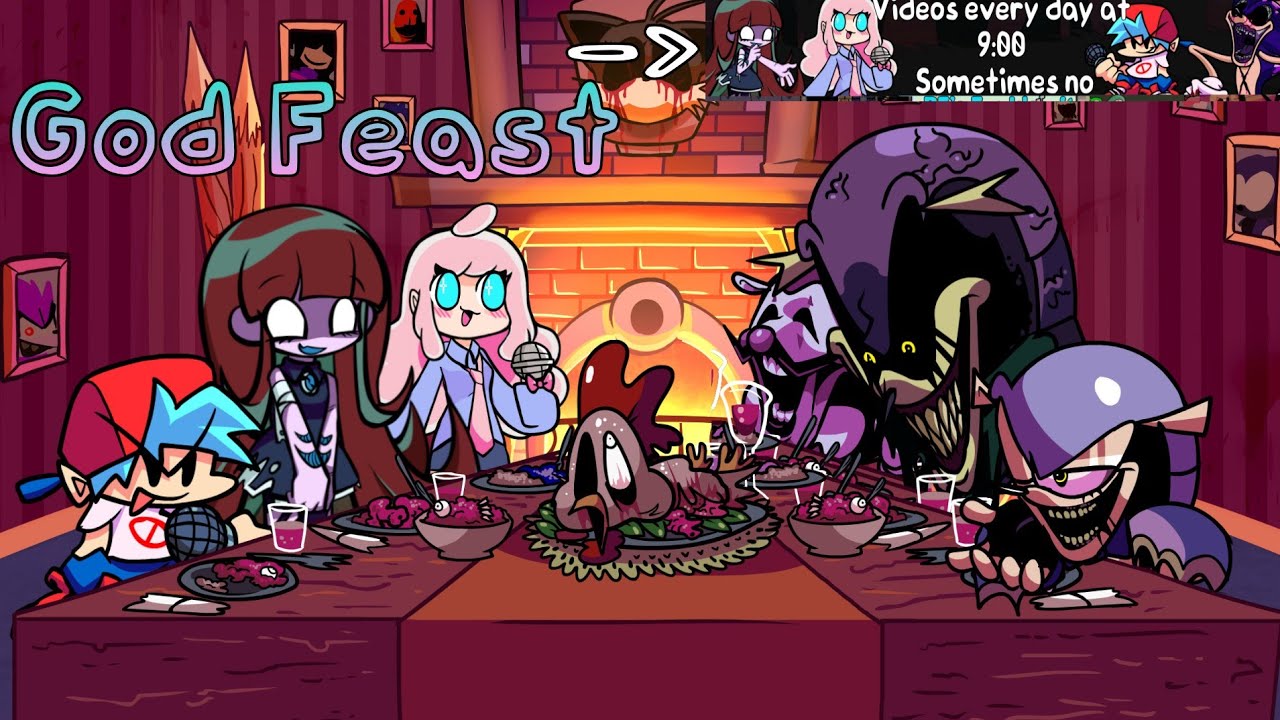 Party (God Feast But and The Channel Banner Characters Sings it) - YouTube