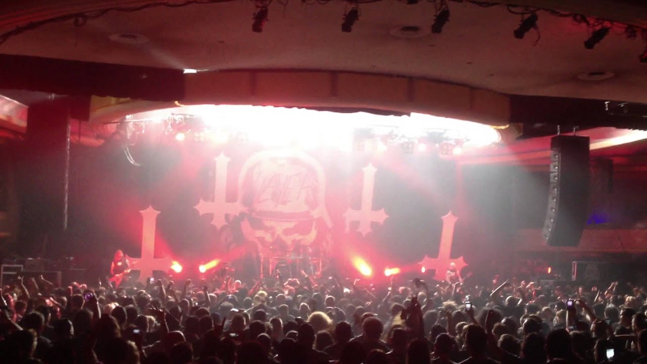 SLAYER - Hell Awaits Live (Hollywood Palladium, Los Angeles CA, 10/27 ...